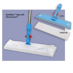 QuicKlean™ Mop Head Frame Blue | Tacy Medical, Inc.